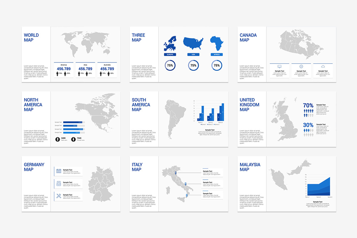 Side - PowerPoint Template, a Presentation Template by everslide