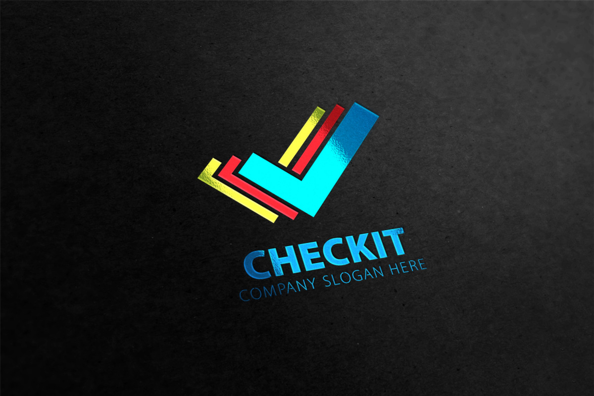 Check Logo, a Branding & Logo Template by essegraphic