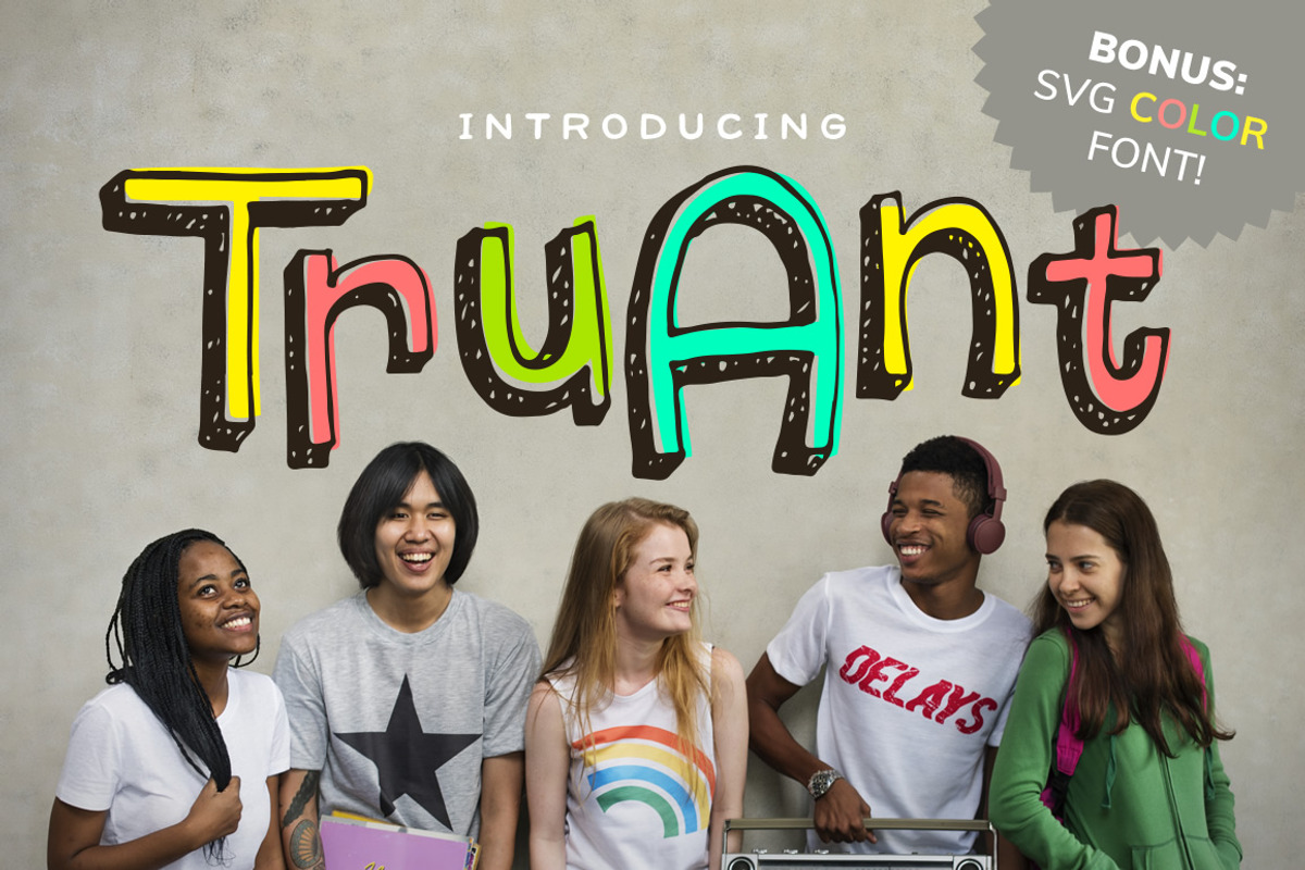The Ultimate 90s Font Pack, a Font by Denise Chandler