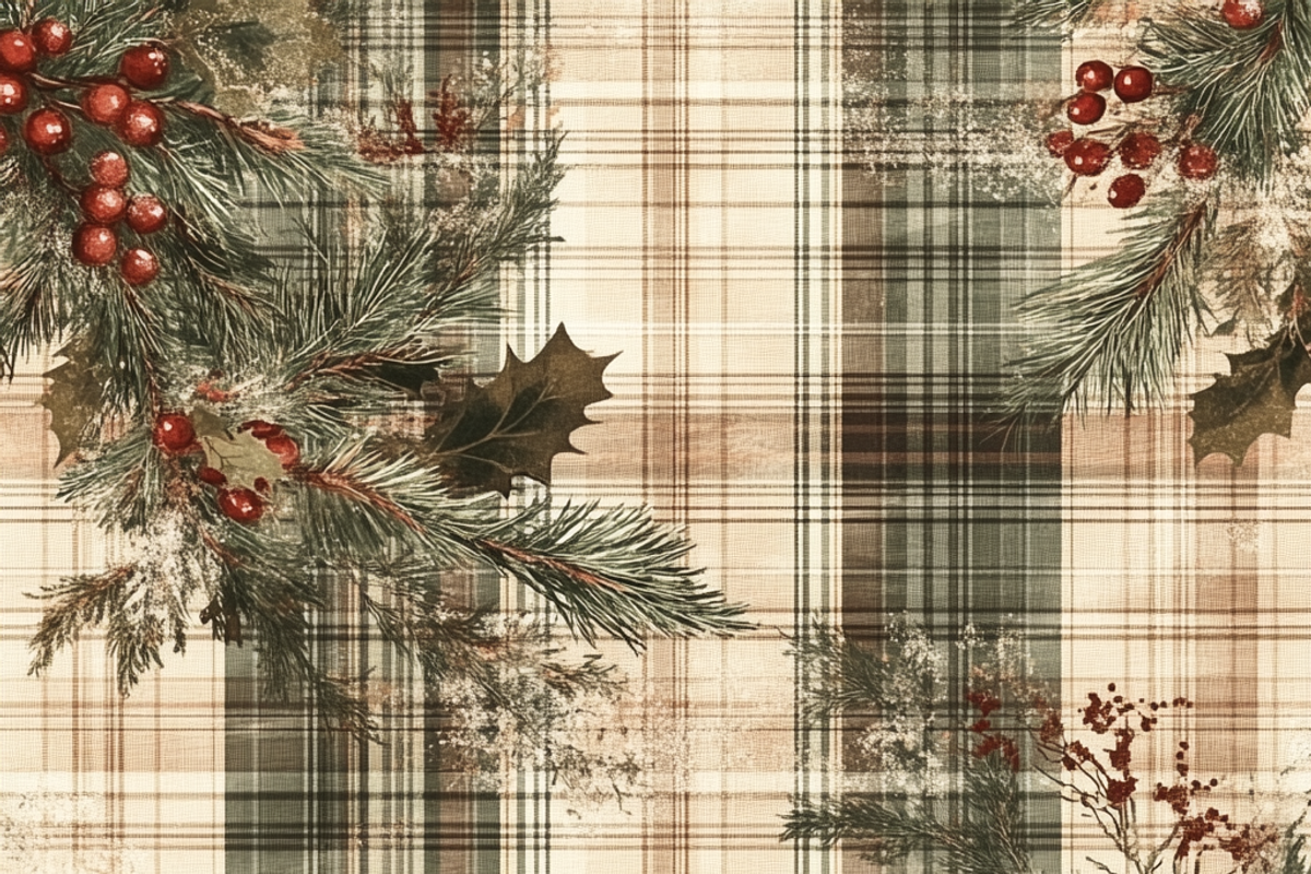 Muted Tartan Christmas