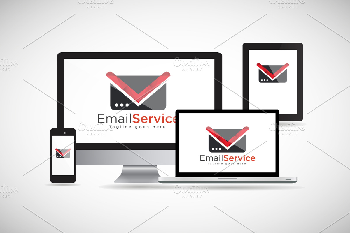 [68% off] Email Service Logo, a Branding & Logo Template by Congruent ...