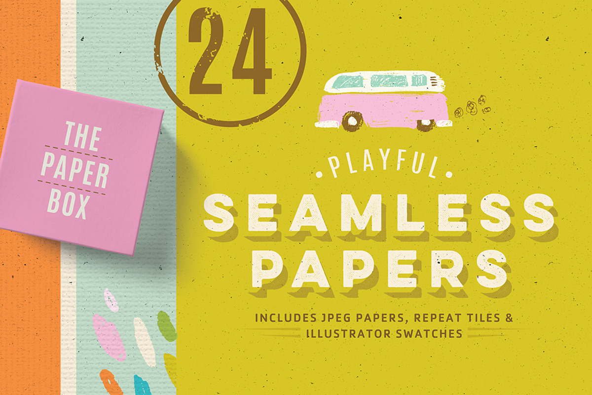 Seamless Lined Paper Texture