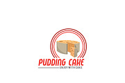 Pudding Cake Logo Template, a Branding & Logo Template by Dueza.Com