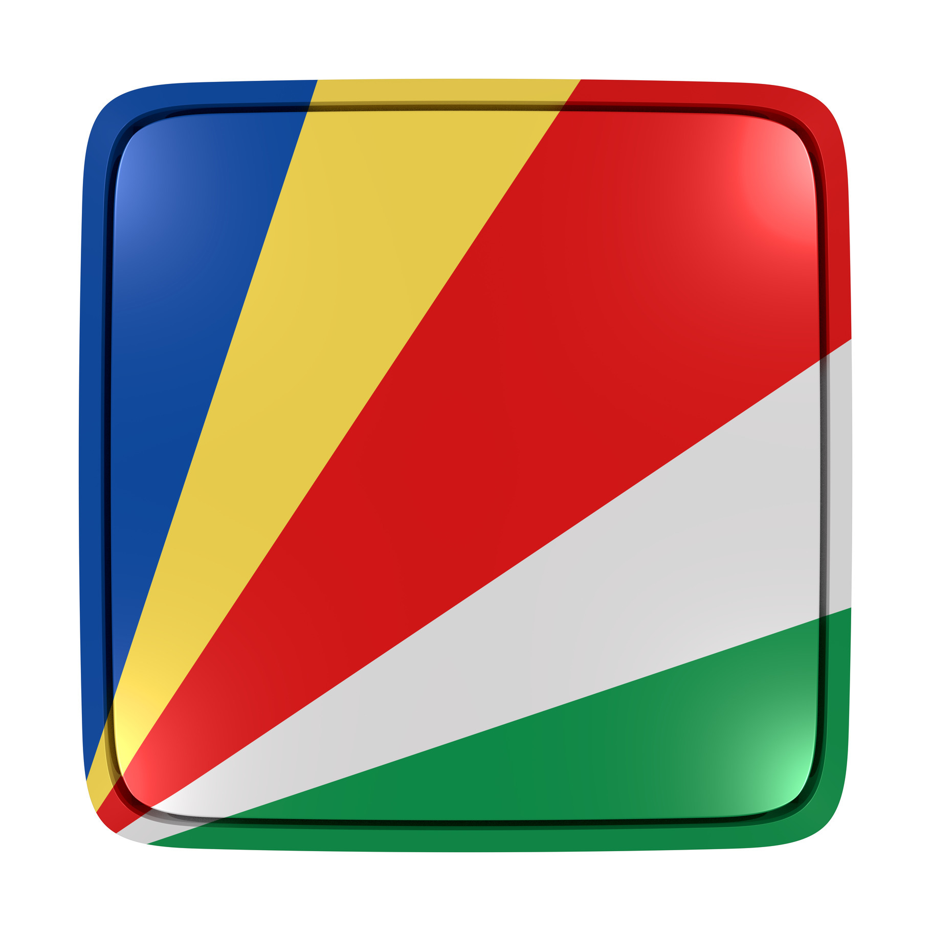 Seychelles icon flag, an Abstract Photo by De todo un poco