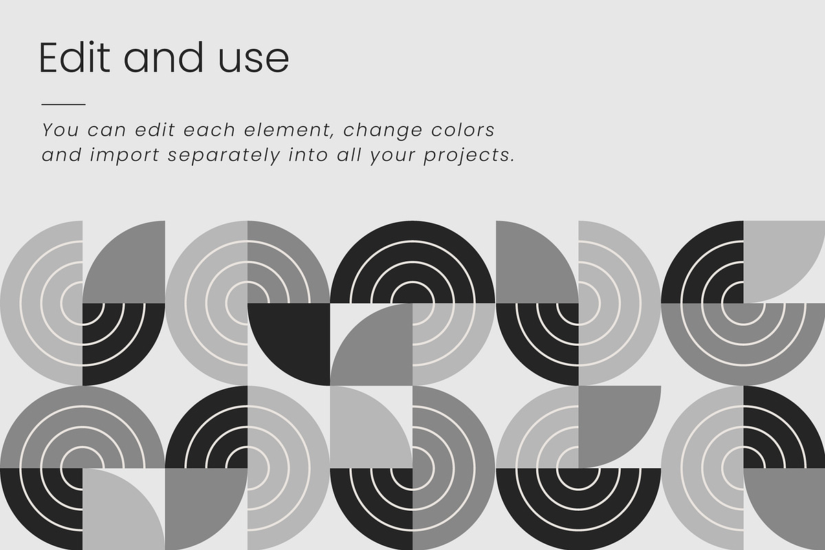 Vector Graphic Elements - Vol.1, an Object Graphic by Léo Alexandre