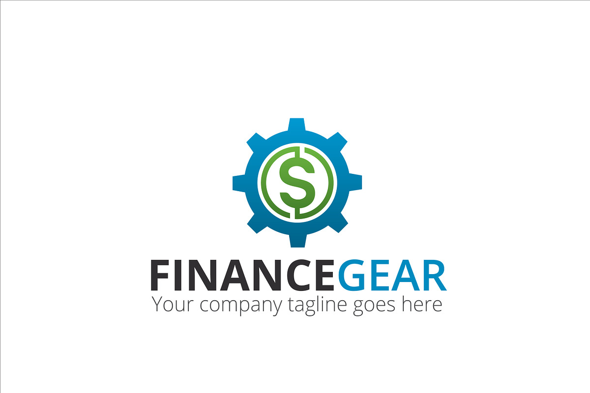 Finance Gear Logo, a Branding & Logo Template by XpertgraphicD