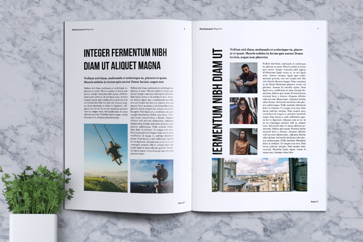 Times Magazine, a Magazine Template by Rahardi Creative