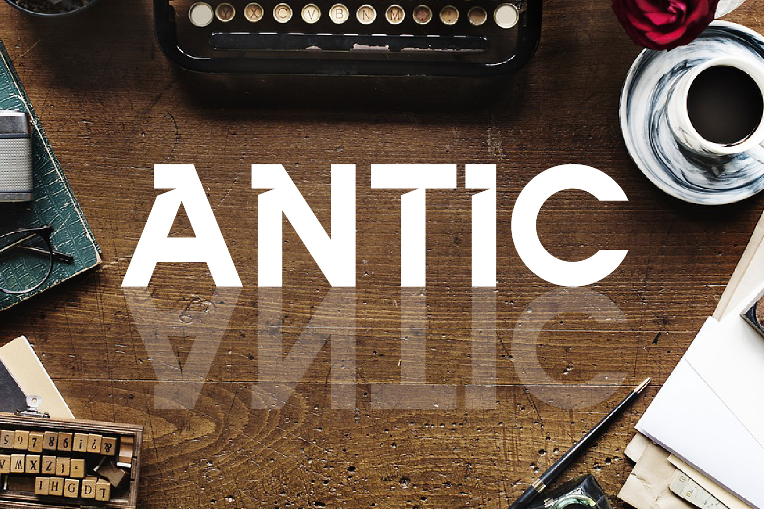 ANTIC, a Slab Serif Font by da_only_aan