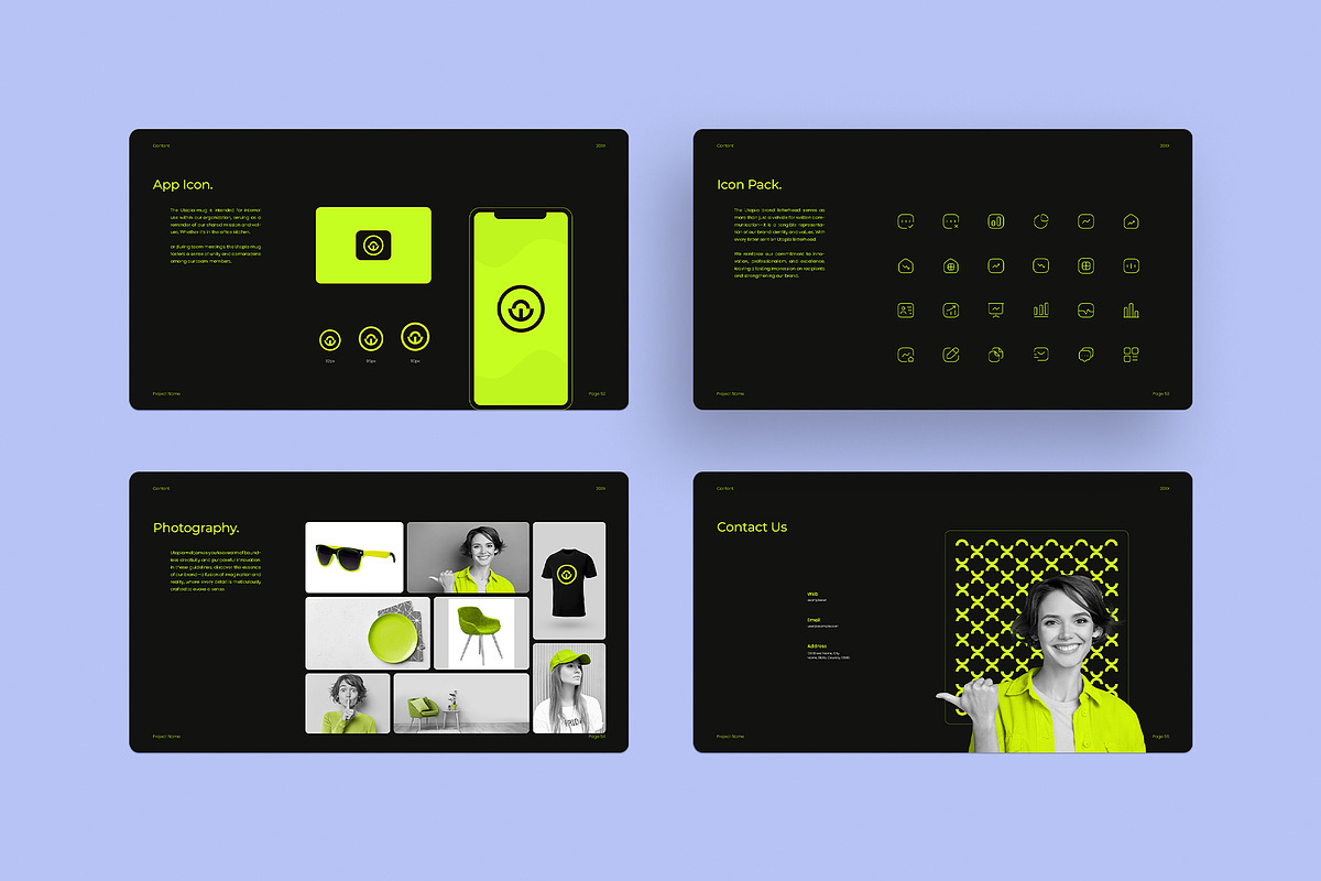 Utopia V2| Brand Guidelines Template