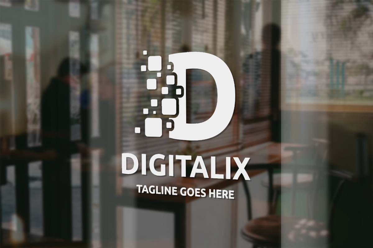Letter D - Digitalix Logo, a Branding & Logo Template by Design_Planet