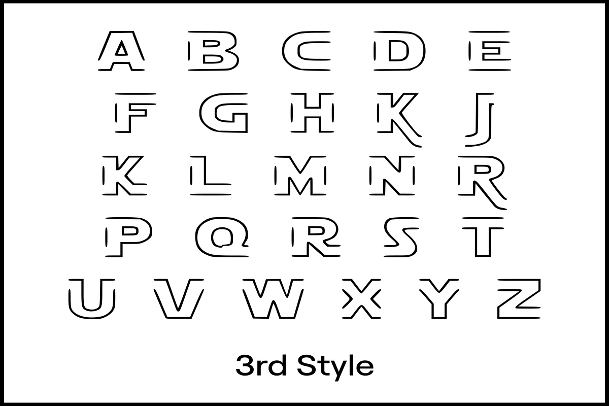 Star Font Svg Png Pdf Alphabet, an Object Graphic by Custom Fonts ...