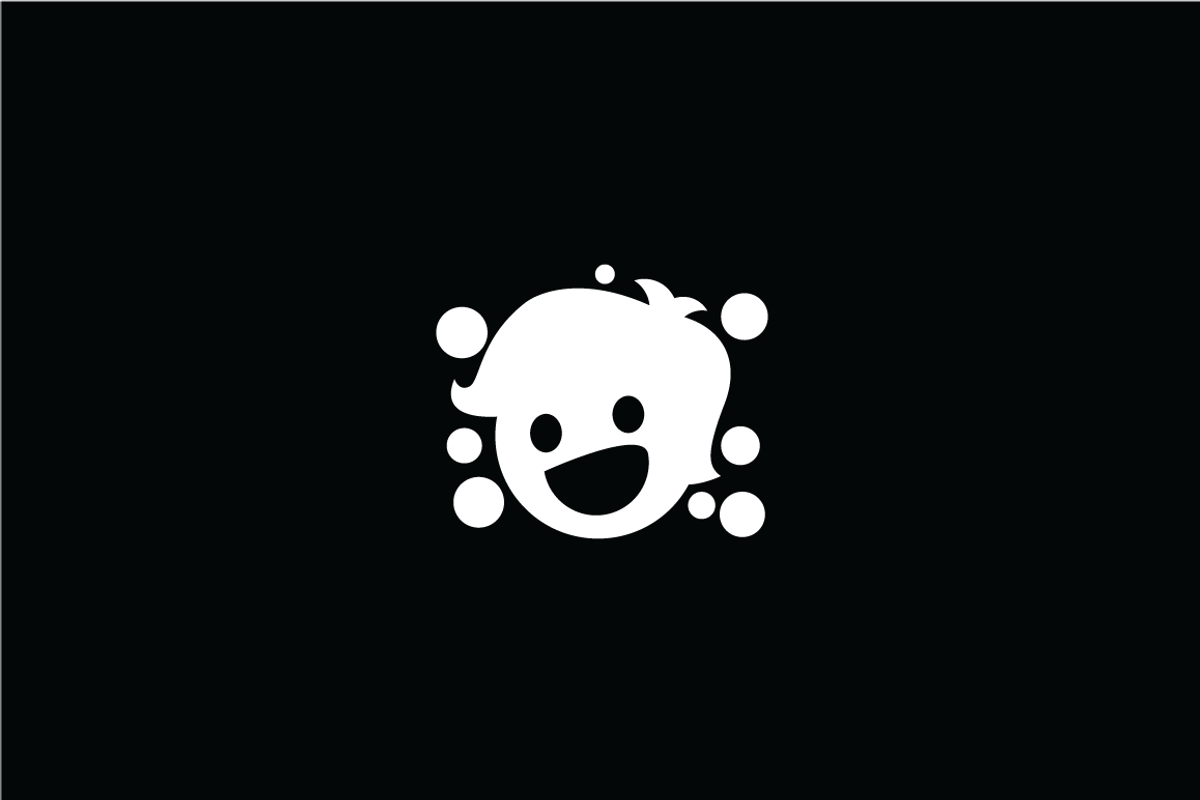 Happy and Fun Kids Logo Template, a Branding & Logo Template by ...