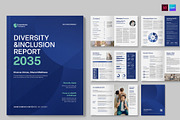 DEI Report Template, a Brochure Template by BrandPacks
