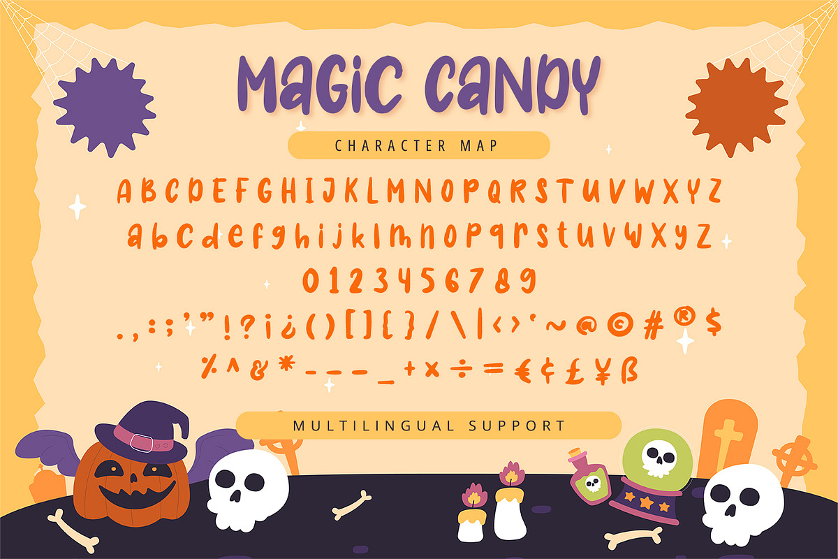 Magic Candy - Playful Display Font