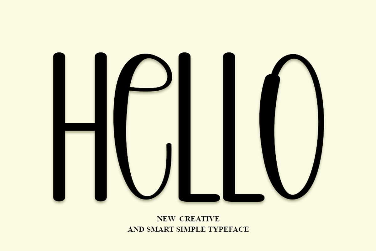 Hello - Script Font
