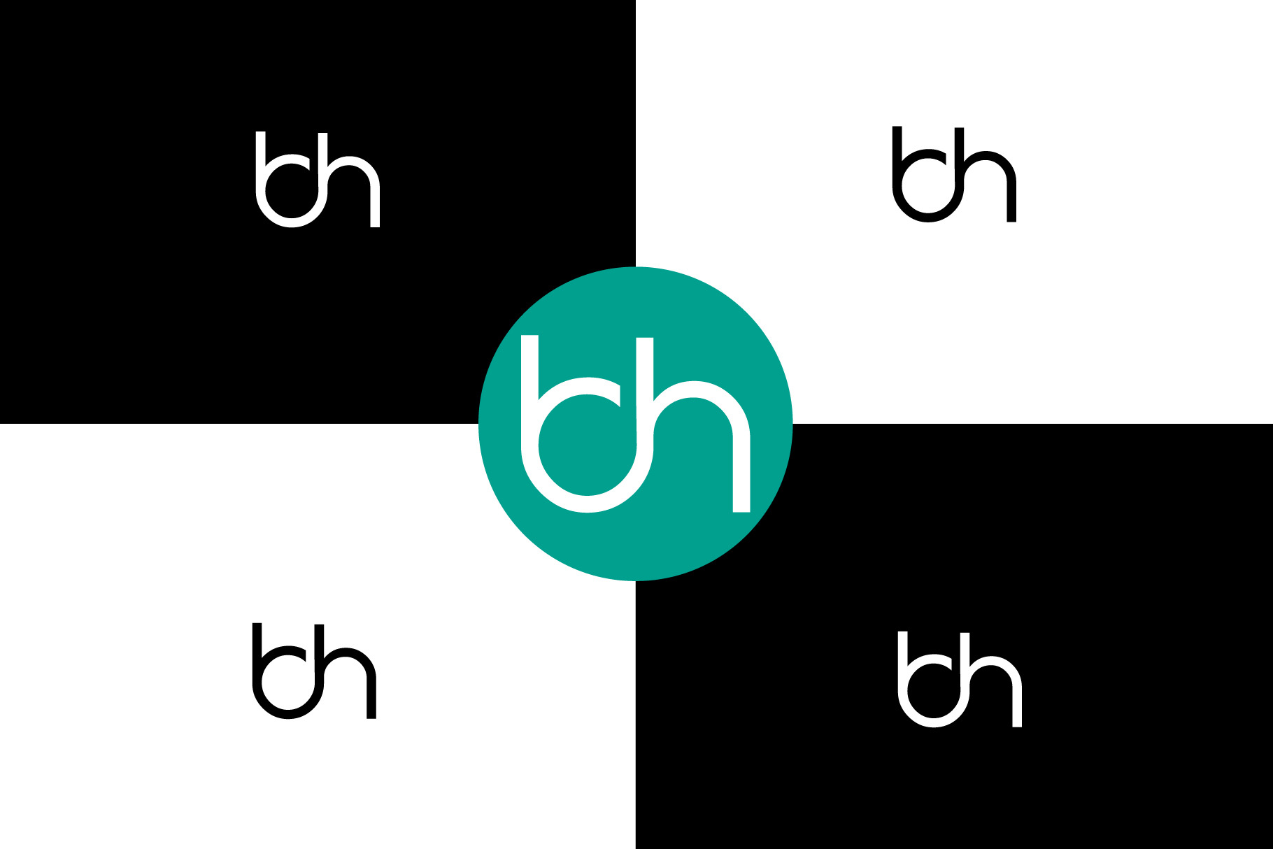 BH Abstract Logo Design., a Branding & Logo Template by art_creater ...