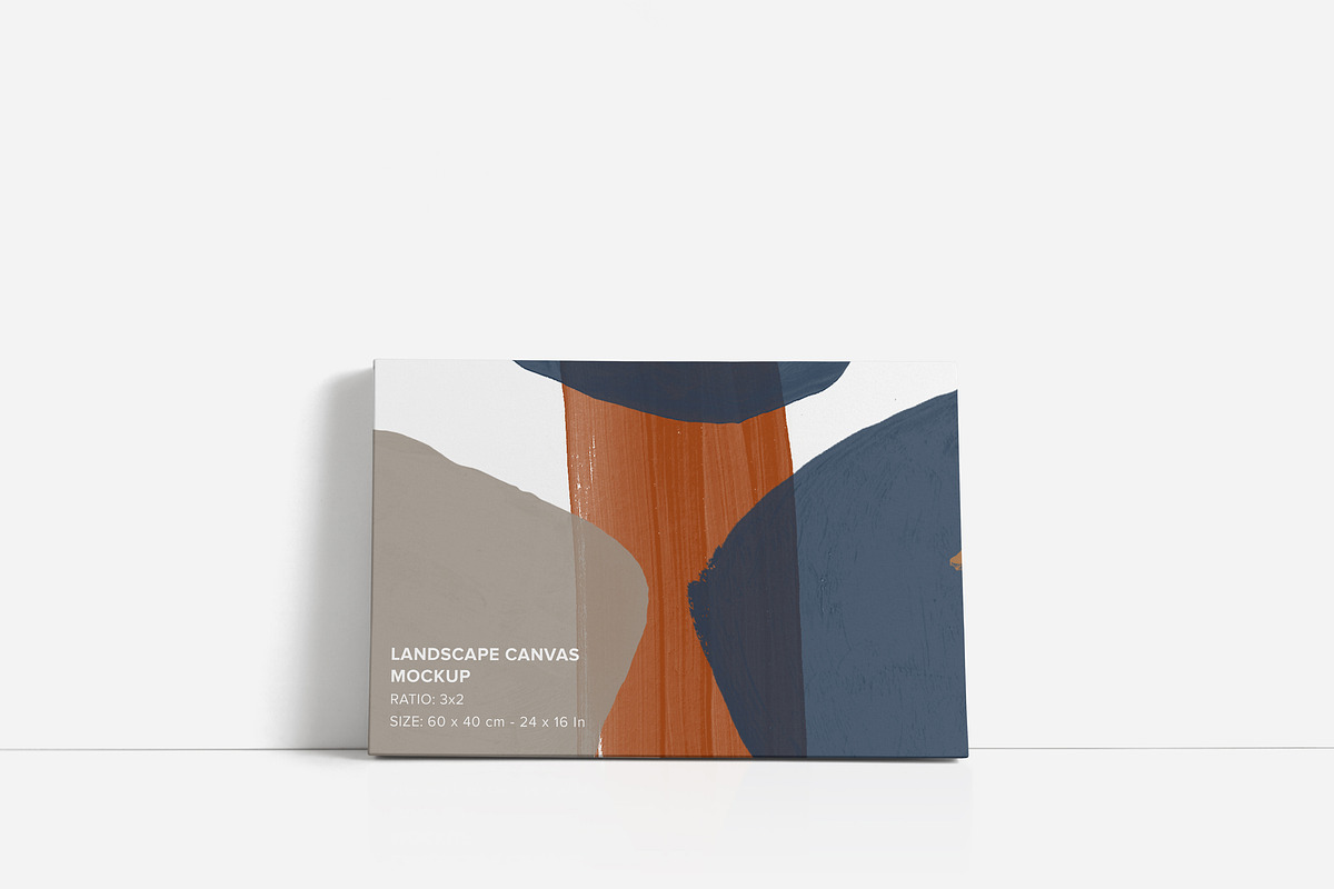 Canvas Ratio 3x2 Mockup Set, a Print Template by Mockups by Carlos Viloria