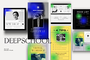 Deepschool Canva Brand Pack, a Social Media Template by Dirtytemp Studio