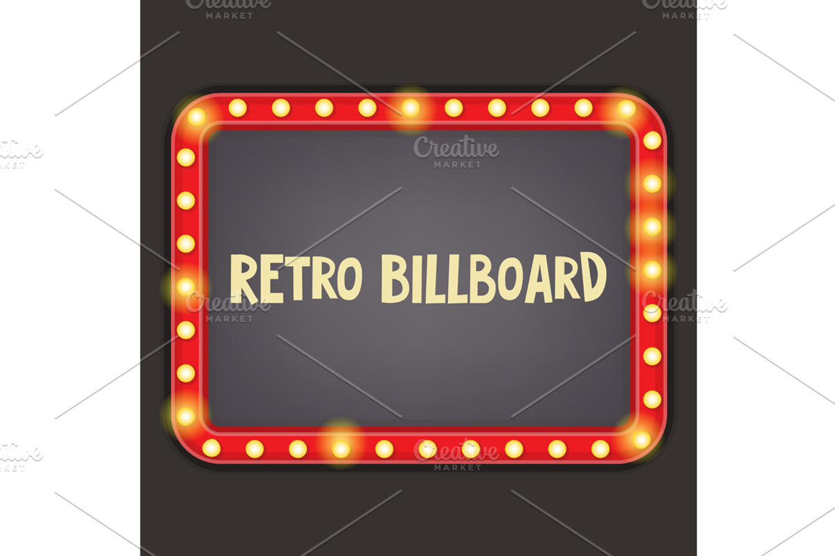 retro billboard, a Decorative Illustration by ELFIVETROV DESIGN