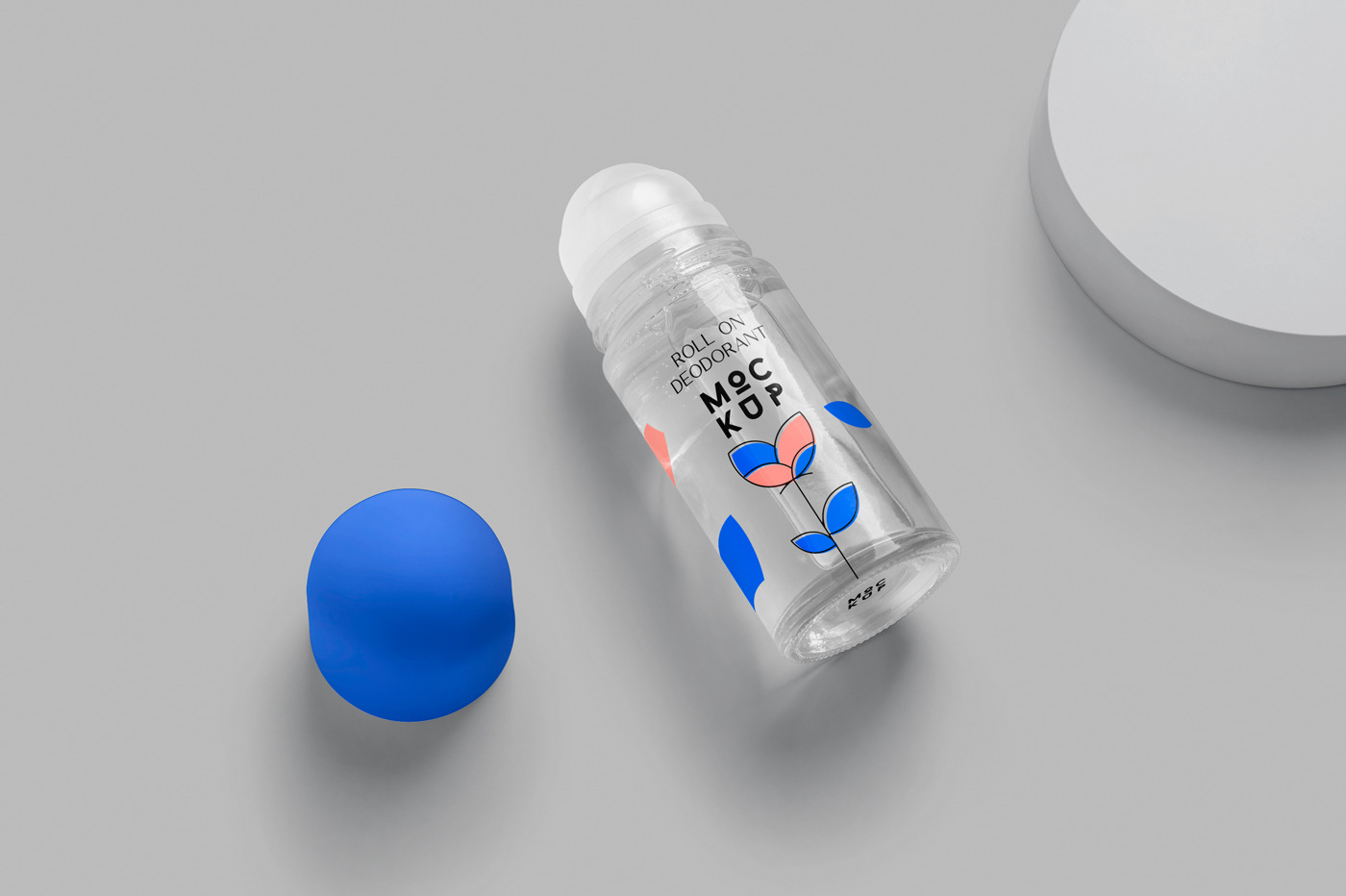 Roll On Deodorant Mockups, a Packaging Mockup by DesignNeutrons
