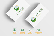 Eden Logo Template, a Branding & Logo Template by TheSmartEffect