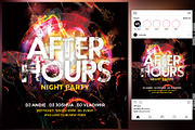 After Hours Flyer, a Flyer Template by KiraYamato Design Studio