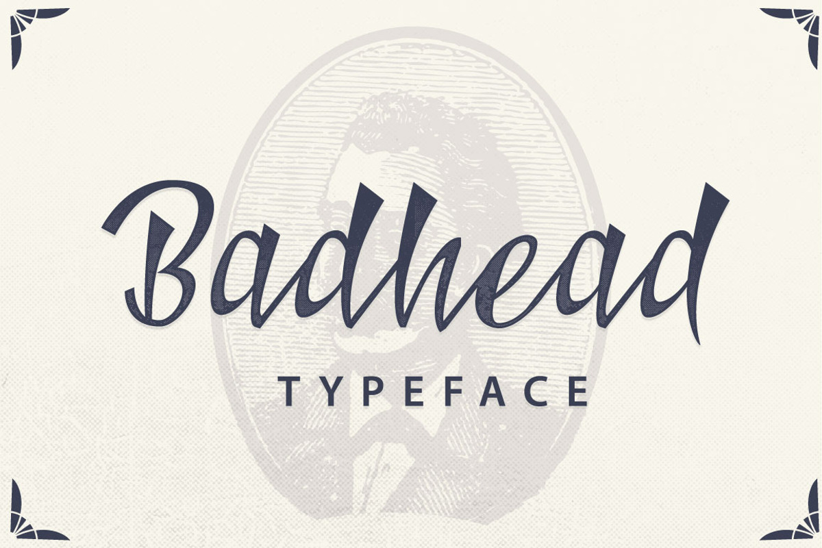 Badhead Typeface