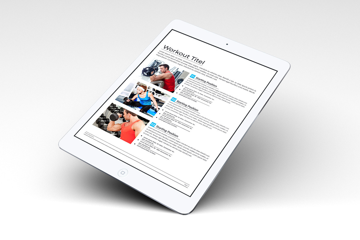 Health Plan E-Book, a Magazine Template by obayes