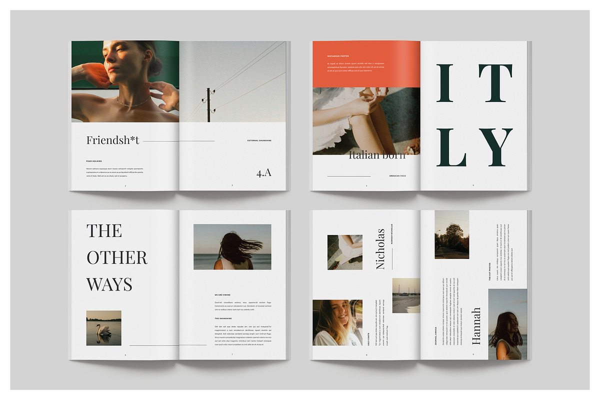ROME Editorial Lookbook, a Magazine Template by Arif Tri Ananta