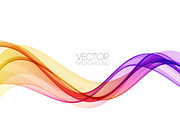 Abstract shiny color spectrum wave | Textures ~ Creative Market