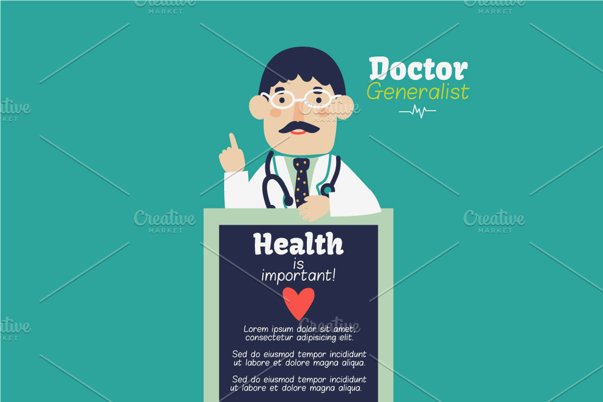 Vector Medical Set, a Healthcare Illustration by Qvasimodo