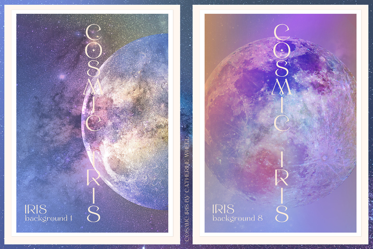 Cosmic Iris Space Backgrounds Textures