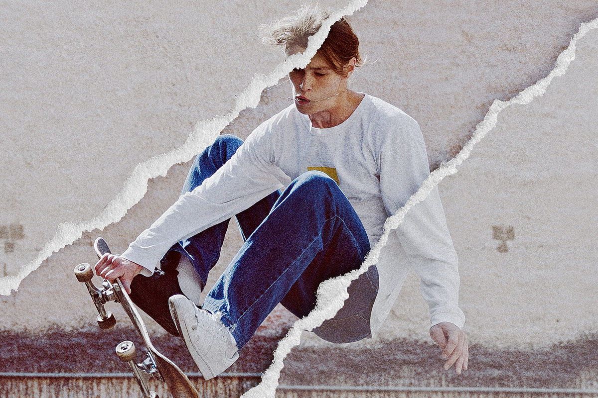 Ripped Image Effect for Posters