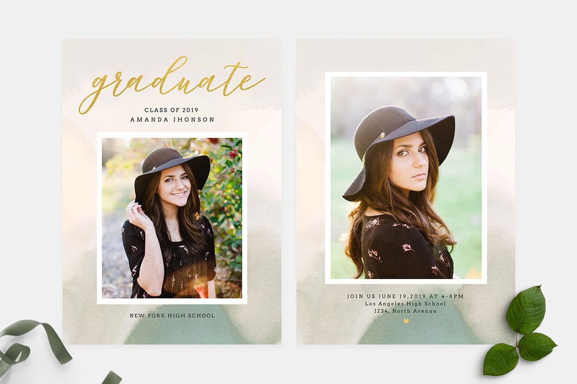 Graduation Card Templates G091, a Card Template by Salsal Design