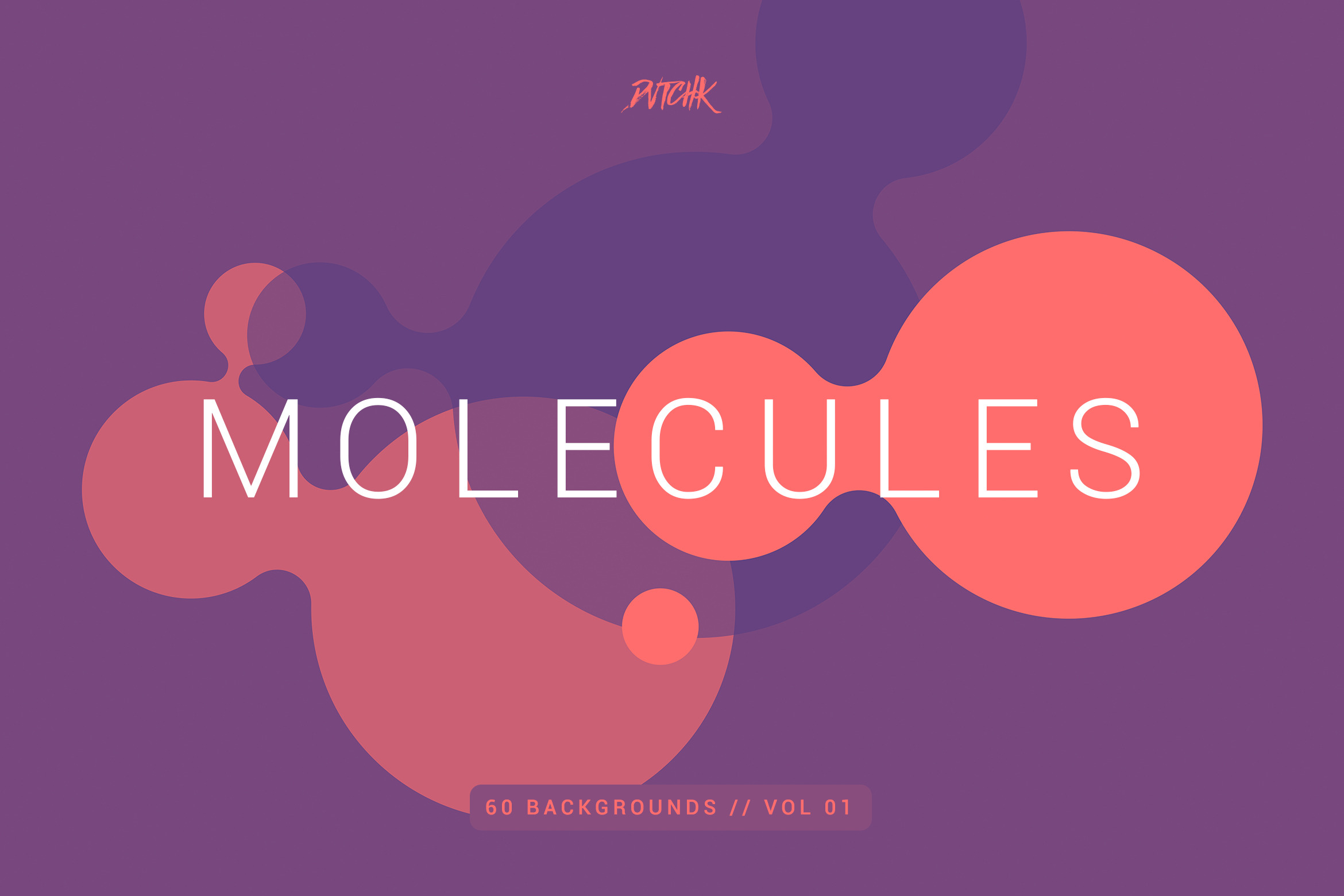 Molecules | Flat Backgrounds | V01, a Graphic by dvtchk