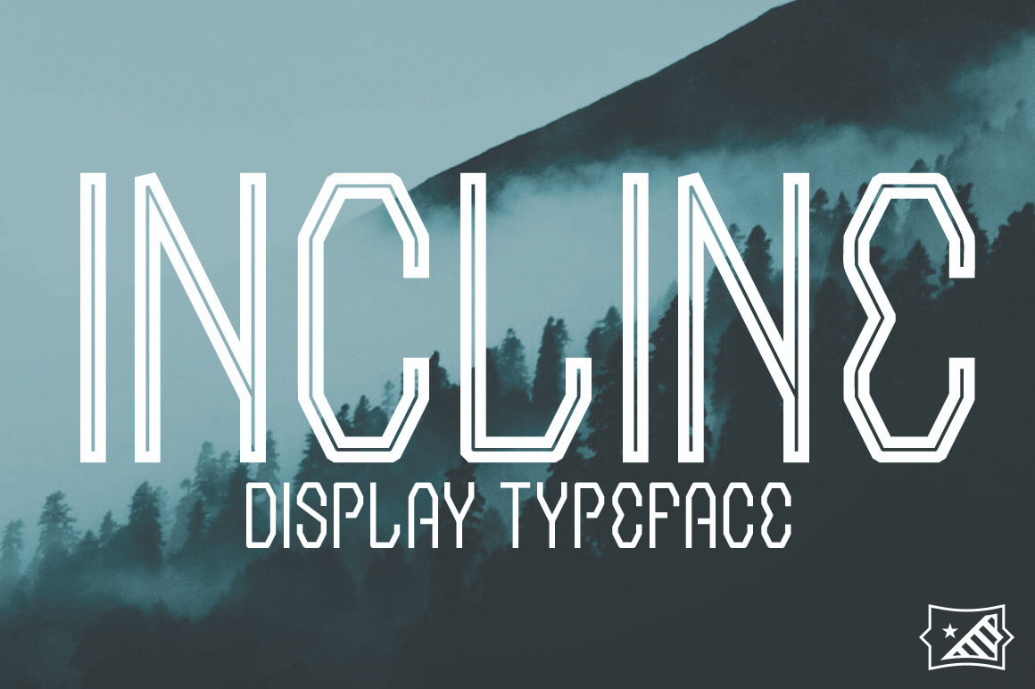 AE Incline - Display Typeface, a Font by American Eargle