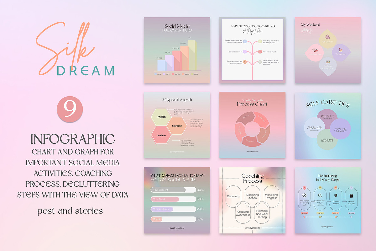 Instagram Gradient Coach CANVA PS