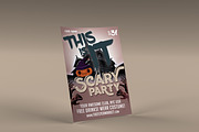 Scary Party Photoshop Flyer Template, a Flyer Template by PresetHeroes