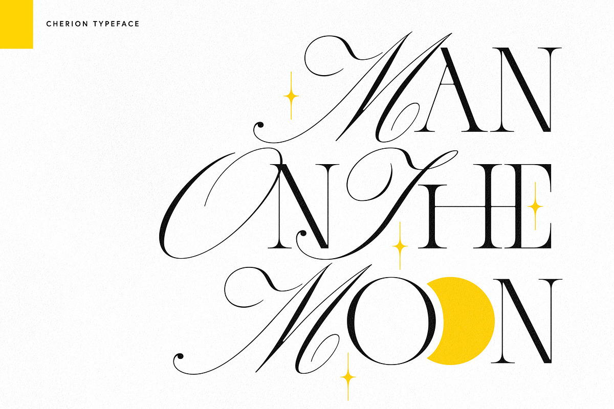 Cherion Typeface, a Serif Font by Ivan Rosenberg