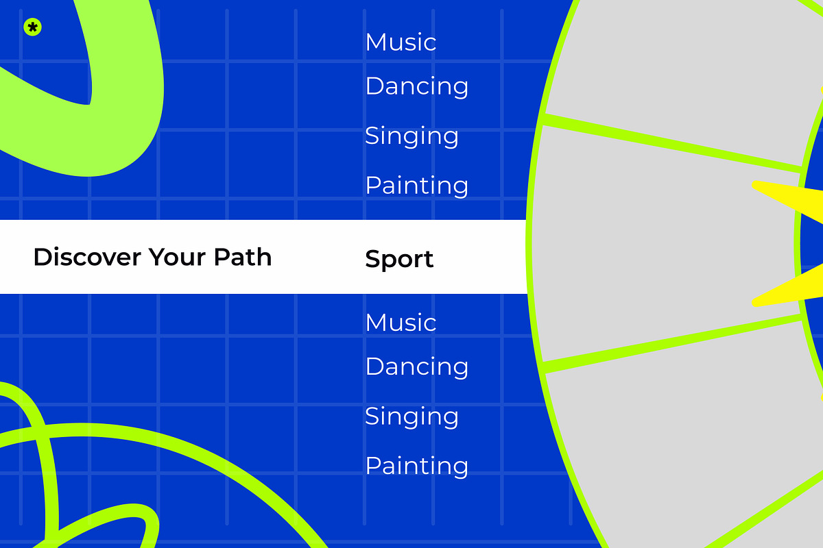 Modern Sliding Text Animation, a Social Media Template by Loin Studio