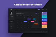 Calendar Interface - One Dashboard, a Templates & Theme by fusionlab ...