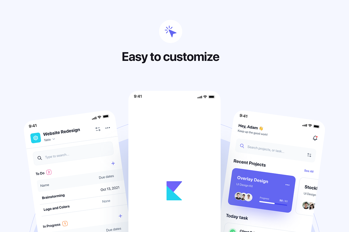 Kanban - Project Management UI Kit, an UI Kit Template by Unpixel Design