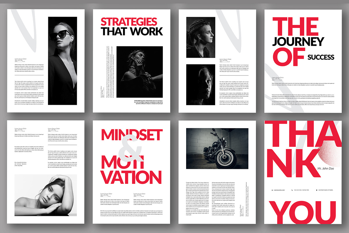 Professional Book Layout Template