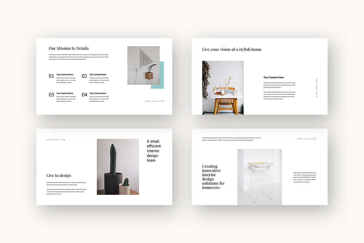 Bsu : Interior Design Google Slides