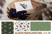 Safari Map Creator. Jungle animals, an Animal Illustration by AlekseliArt