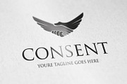 Consent logo, a Branding & Logo Template by vectorlogos89
