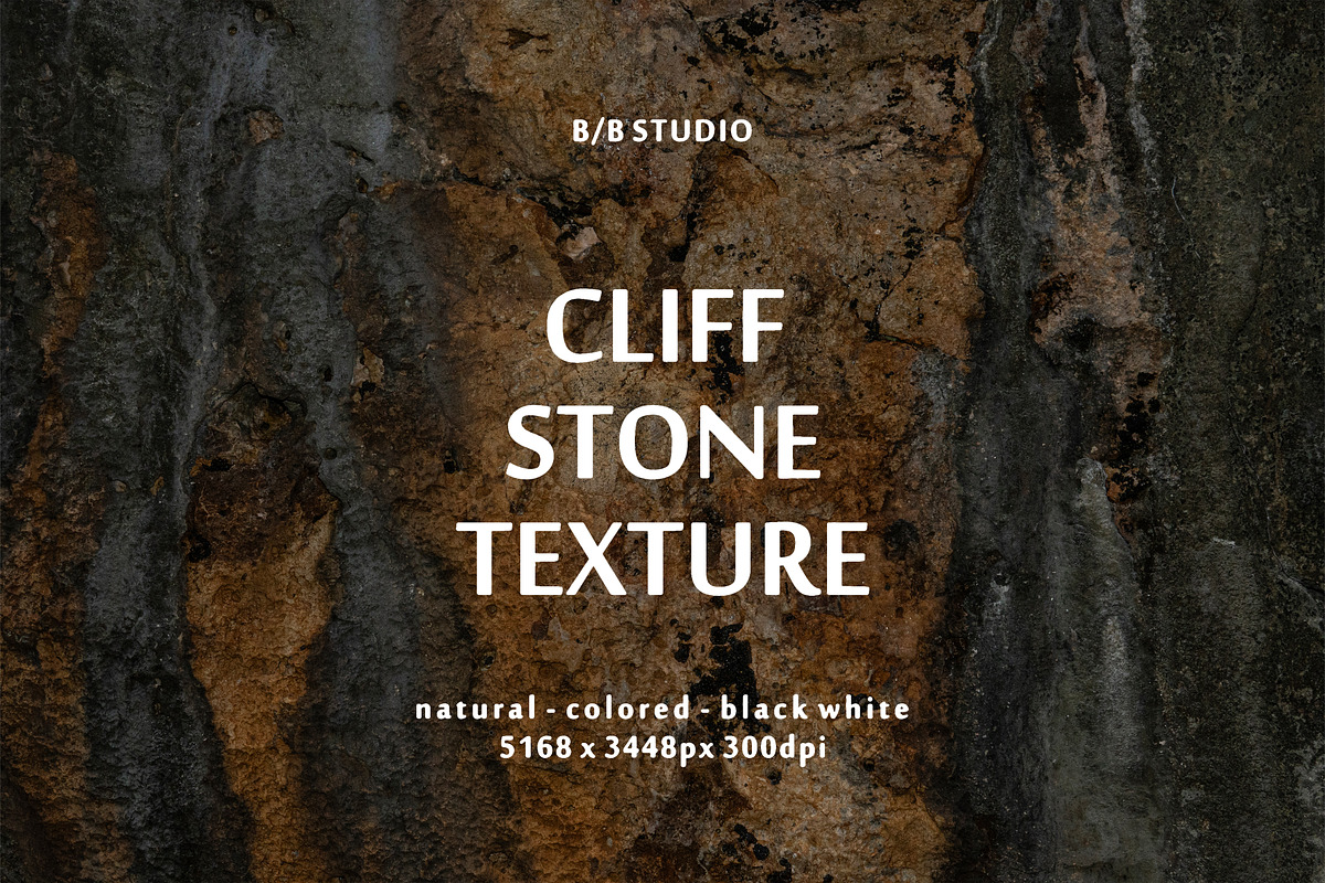 Cliff Stone Texture, a Texture Graphic by B/B STUDIO