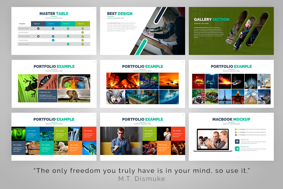 Gamma | Powerpoint Template, a Presentation Template by Zacomic Studios