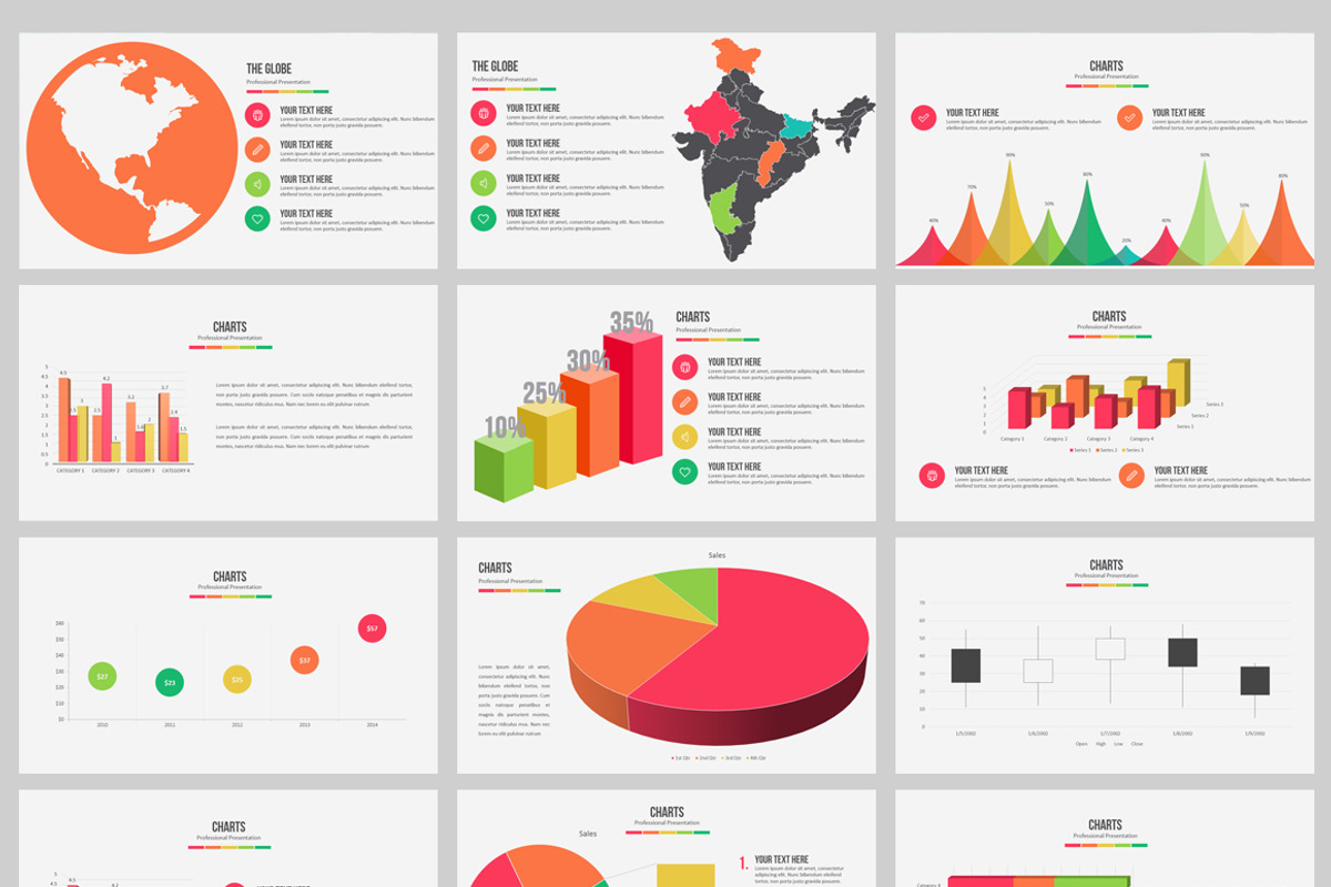 Business World Powerpoint Template, a Presentation Template by Creative ...