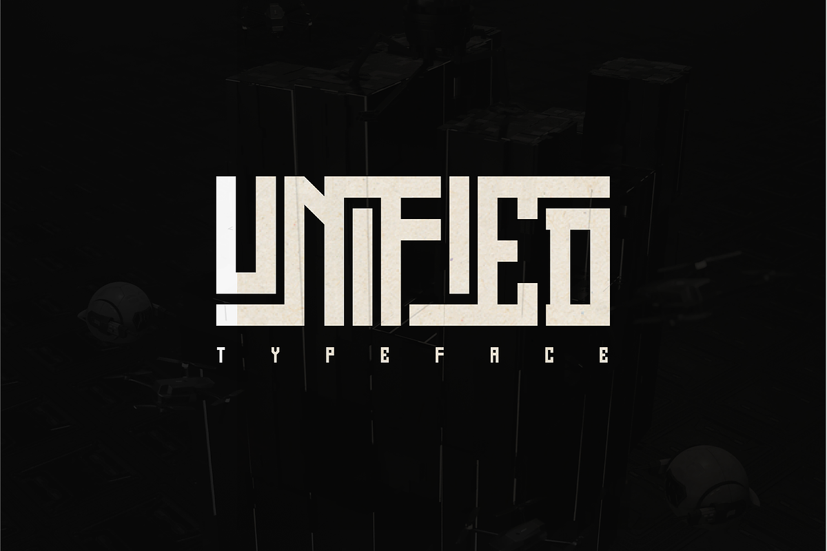 UNIFIED TYPEFACE BY NXRMALIST